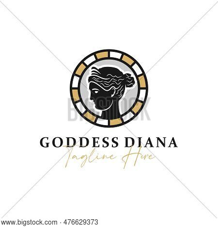 Goddess Diana Vector Vector & Photo (Free Trial) | Bigstock
