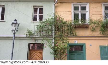 Two Old Houses Houses Image & Photo (Free Trial) | Bigstock