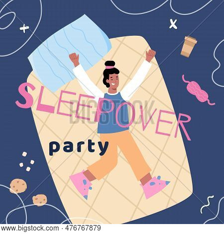 Sleepover Party Vector & Photo (Free Trial) | Bigstock