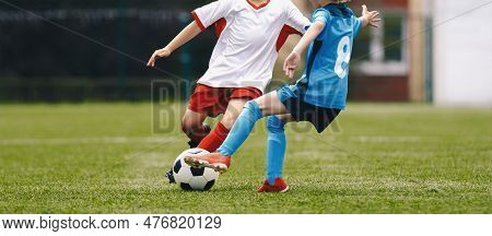Two Soccer Players Image & Photo (Free Trial) | Bigstock