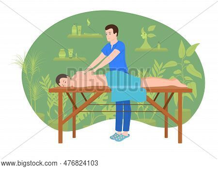 Clipart Man Massage