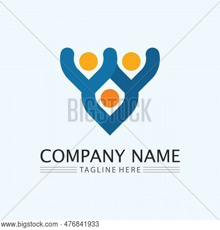 Abstract People Logo Design.fun People,healthy People,sport,community ...