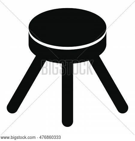 Stool Three Legs Vector & Photo (Free Trial) | Bigstock