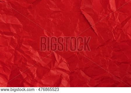 Red Crumpled Paper Image & Photo (Free Trial) | Bigstock