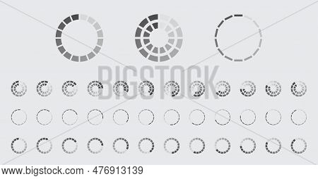 Circular Loading Vector & Photo (Free Trial) | Bigstock