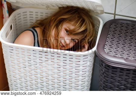 Little Girl Hide Image & Photo (Free Trial) | Bigstock