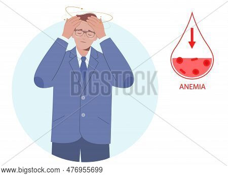 Man Suffers Anemia Vector & Photo (Free Trial) | Bigstock