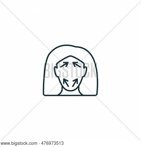 Skin Lifting Icon. Vector & Photo (Free Trial) | Bigstock