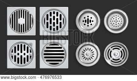 Realistic Drainage Vector & Photo (Free Trial) | Bigstock