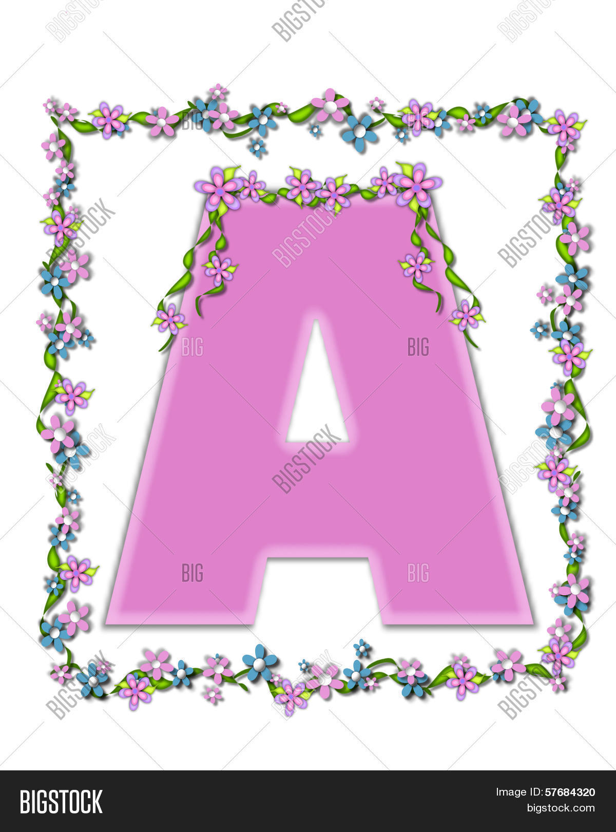 Alphabet Daisy Fair Image & Photo (Free Trial) | Bigstock