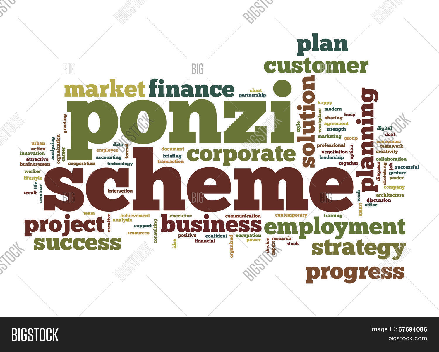Ponzi Scheme Word Image & Photo (Free Trial) | Bigstock
