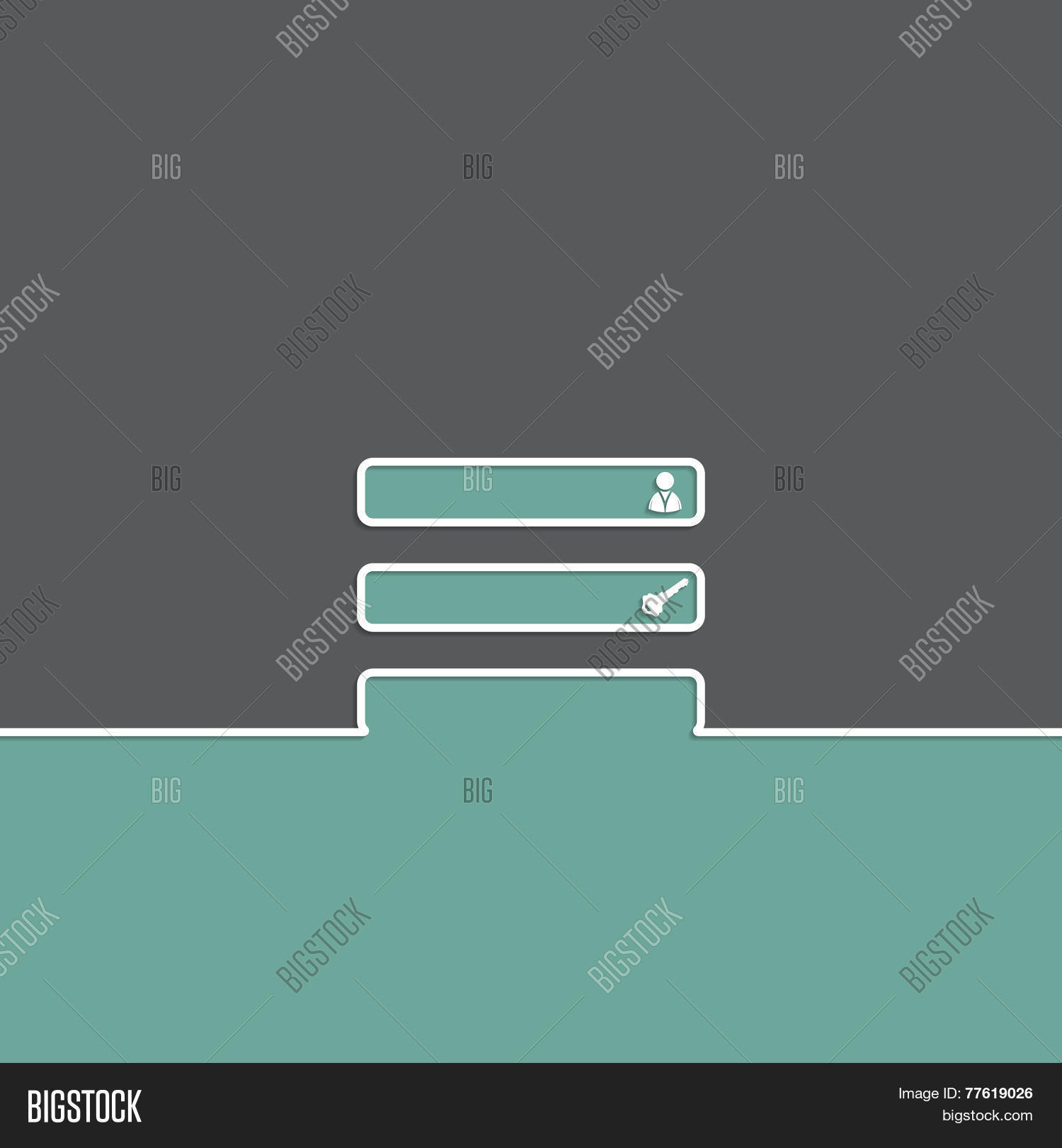 Simple Login Vector & Photo (Free Trial) | Bigstock