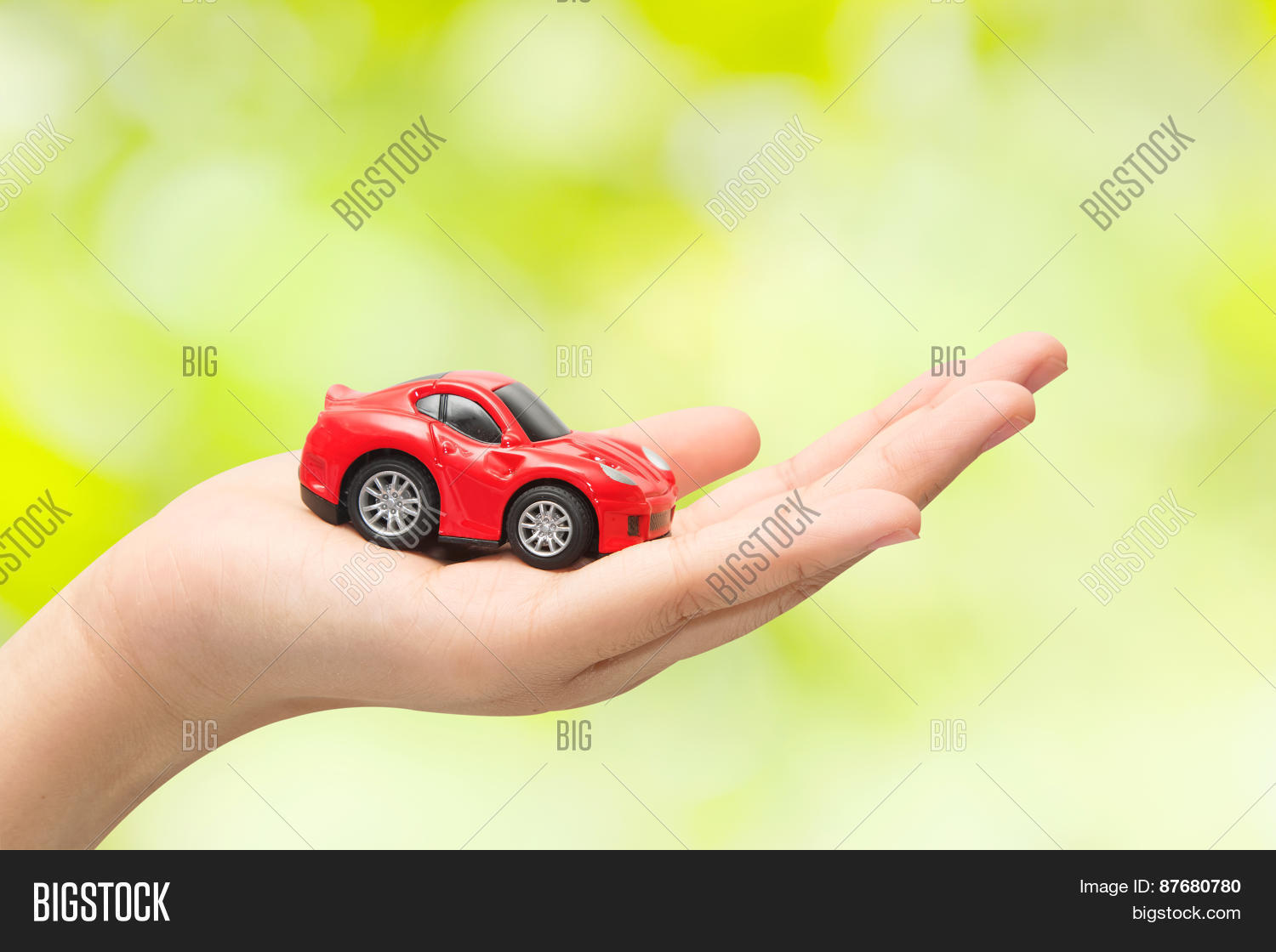 Hand Holding Model Car Image & Photo (Free Trial) | Bigstock