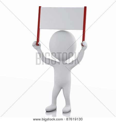 3D White People Sign Image & Photo (Free Trial) | Bigstock