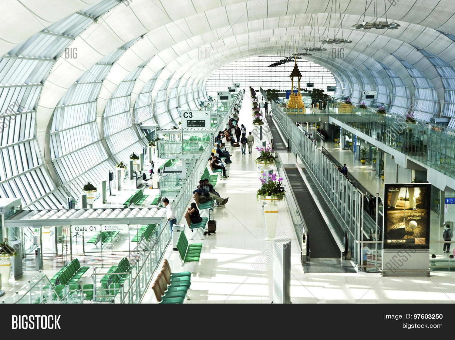 Departure Gate Hall Image & Photo (Free Trial) | Bigstock