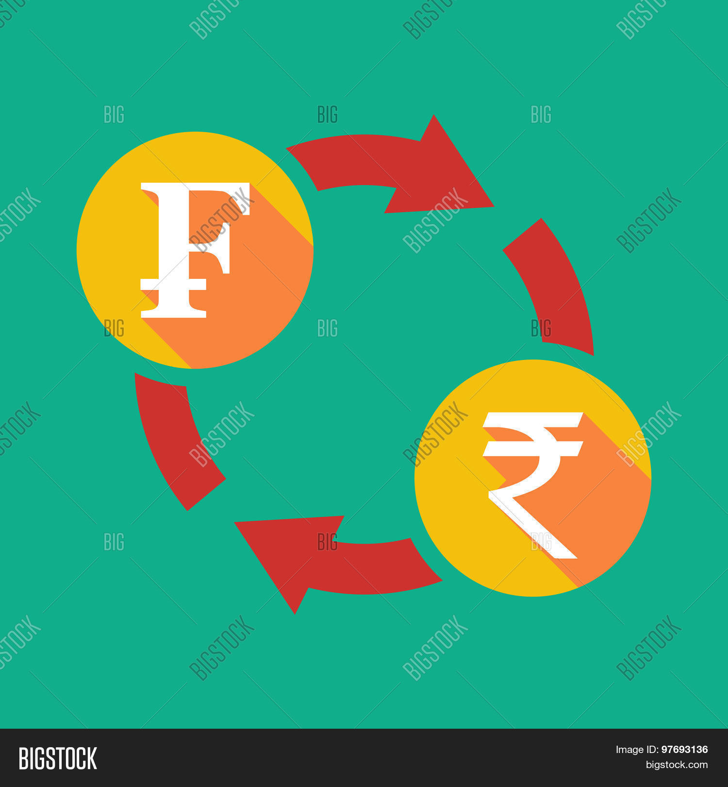 Exchange Sign Swiss Vector & Photo (Free Trial) | Bigstock