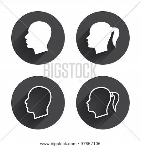 Head Icons. Male Vector & Photo (Free Trial) | Bigstock