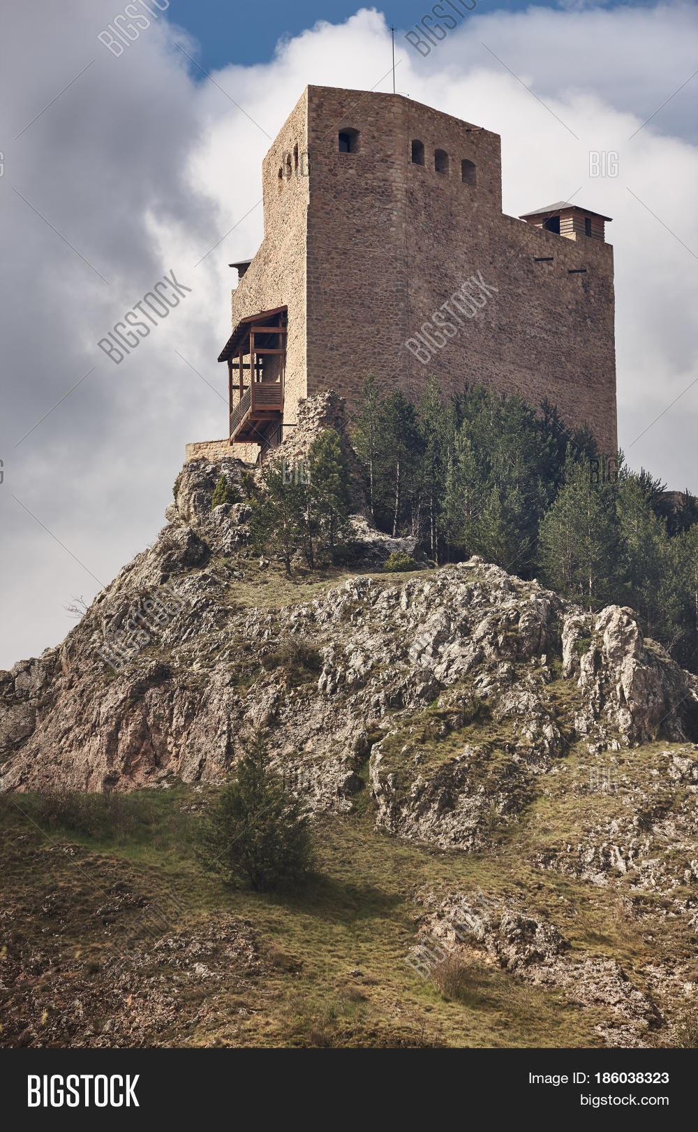 Medieval Castle Spain Image & Photo (Free Trial) | Bigstock