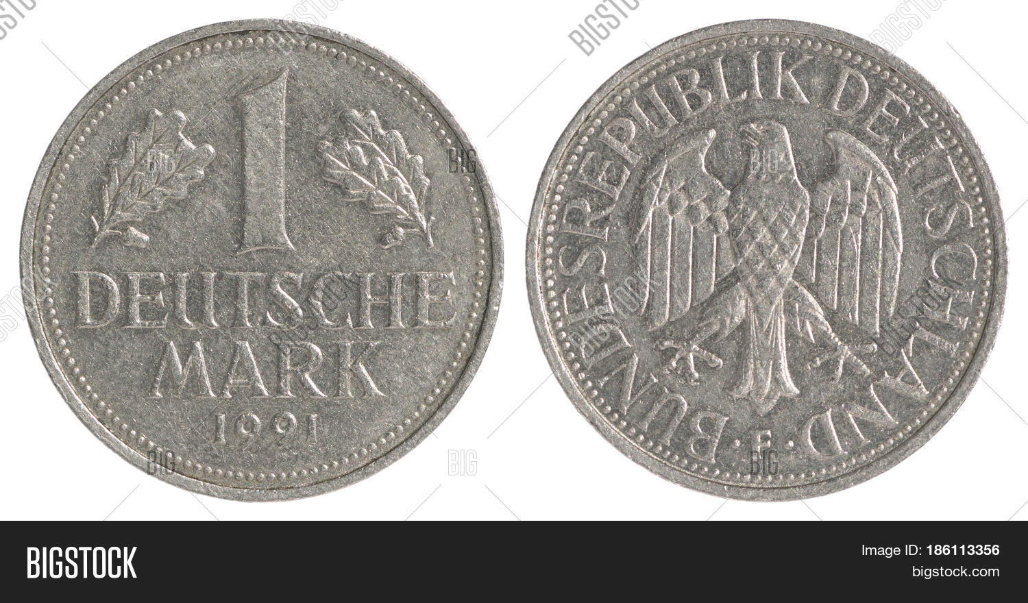 Deutsche Mark Coin Image & Photo (Free Trial) | Bigstock