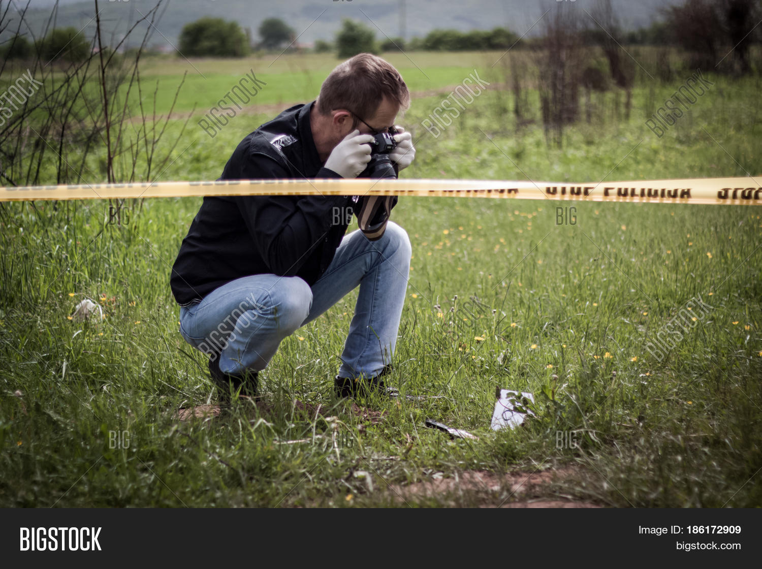 Crime Scene, Murder, Image & Photo (Free Trial) | Bigstock