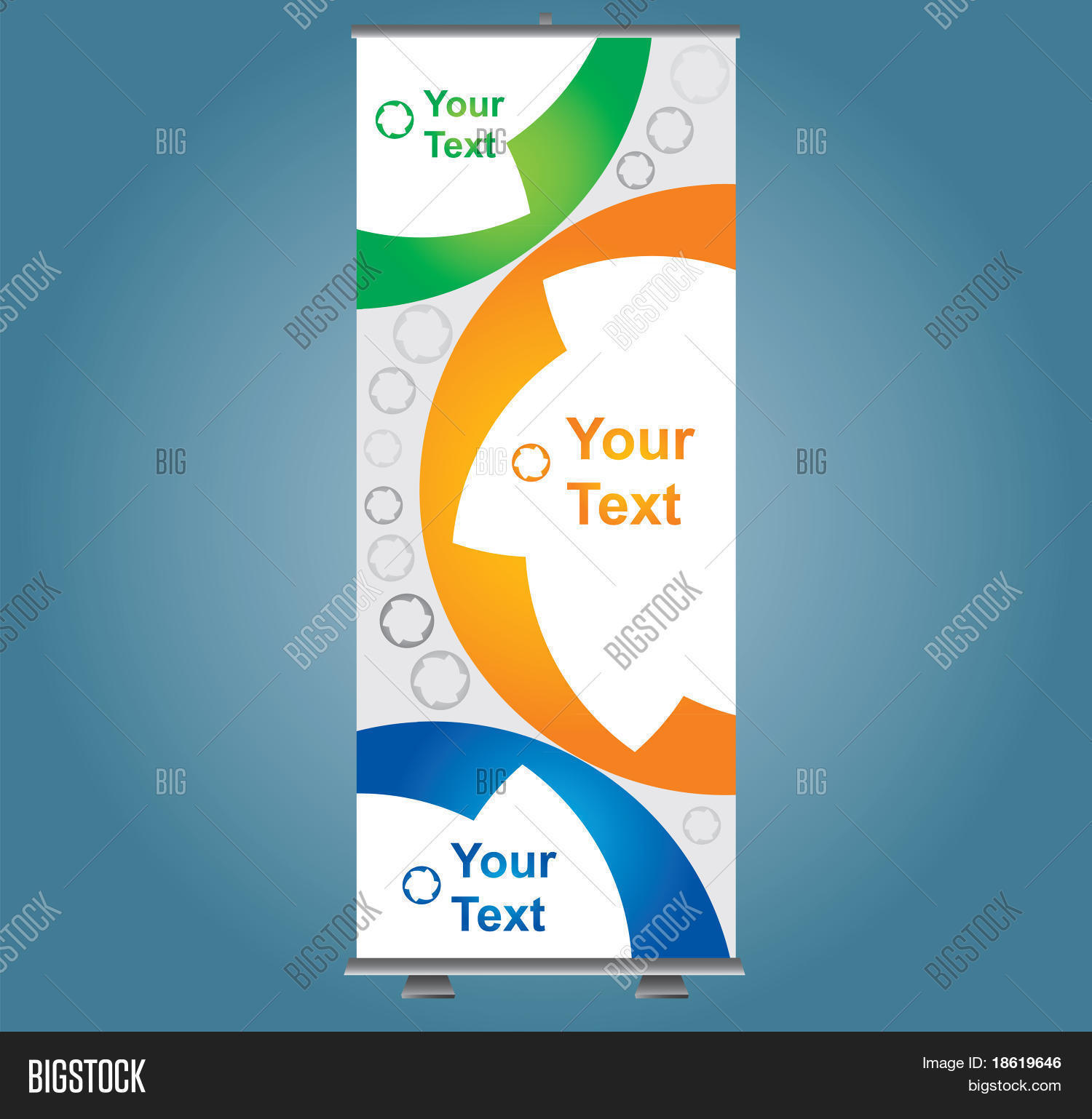 Rolup Template Design Vector & Photo (Free Trial) | Bigstock