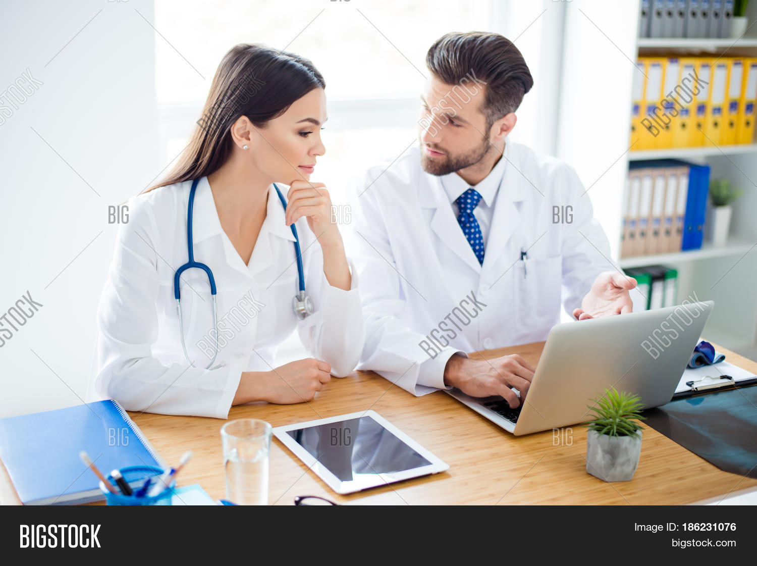 Photo Two Doctors Image & Photo (Free Trial) | Bigstock