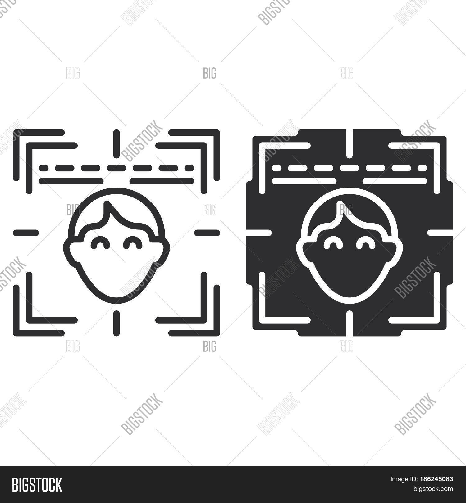 Face Recognition Vector & Photo (Free Trial) | Bigstock