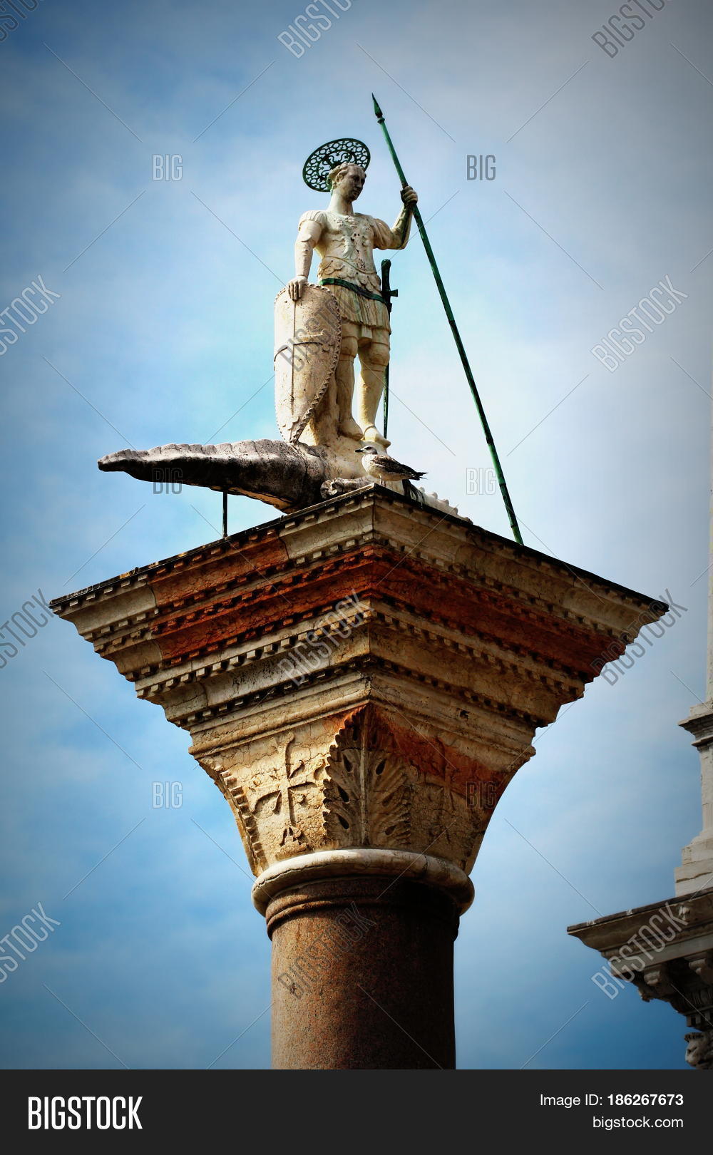 Saint Theodor Statue Image & Photo (Free Trial) | Bigstock