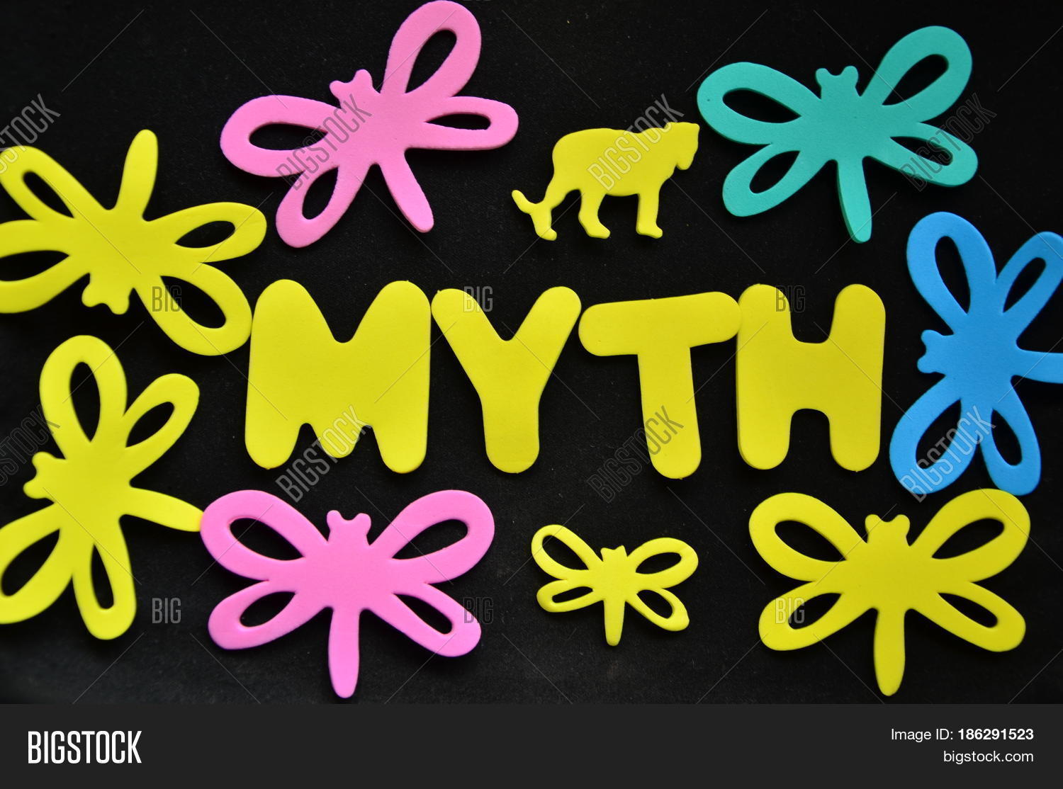 Word Myth On Abstract Image & Photo (Free Trial) | Bigstock