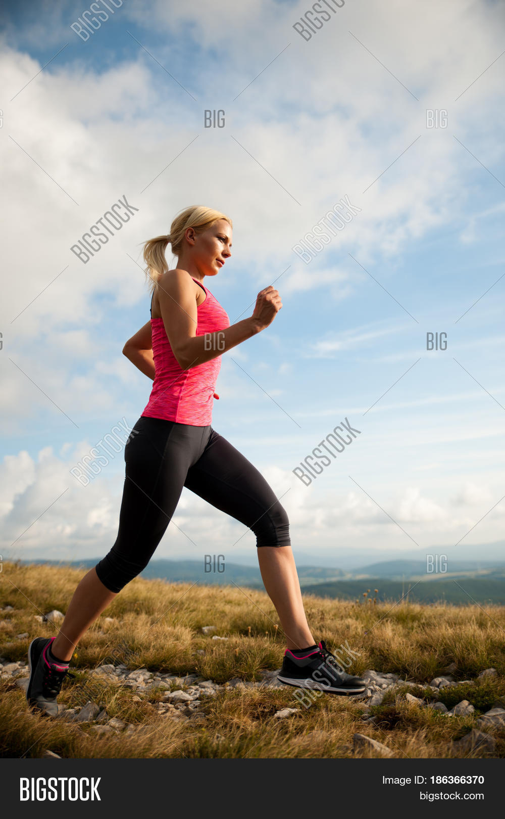 Runner - Woman Runs Image & Photo (Free Trial) | Bigstock