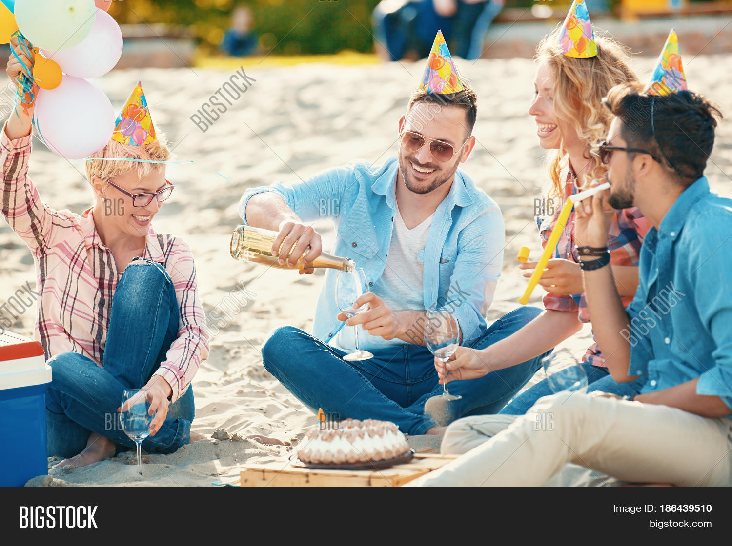 Friends Celebrating Image & Photo (Free Trial) | Bigstock