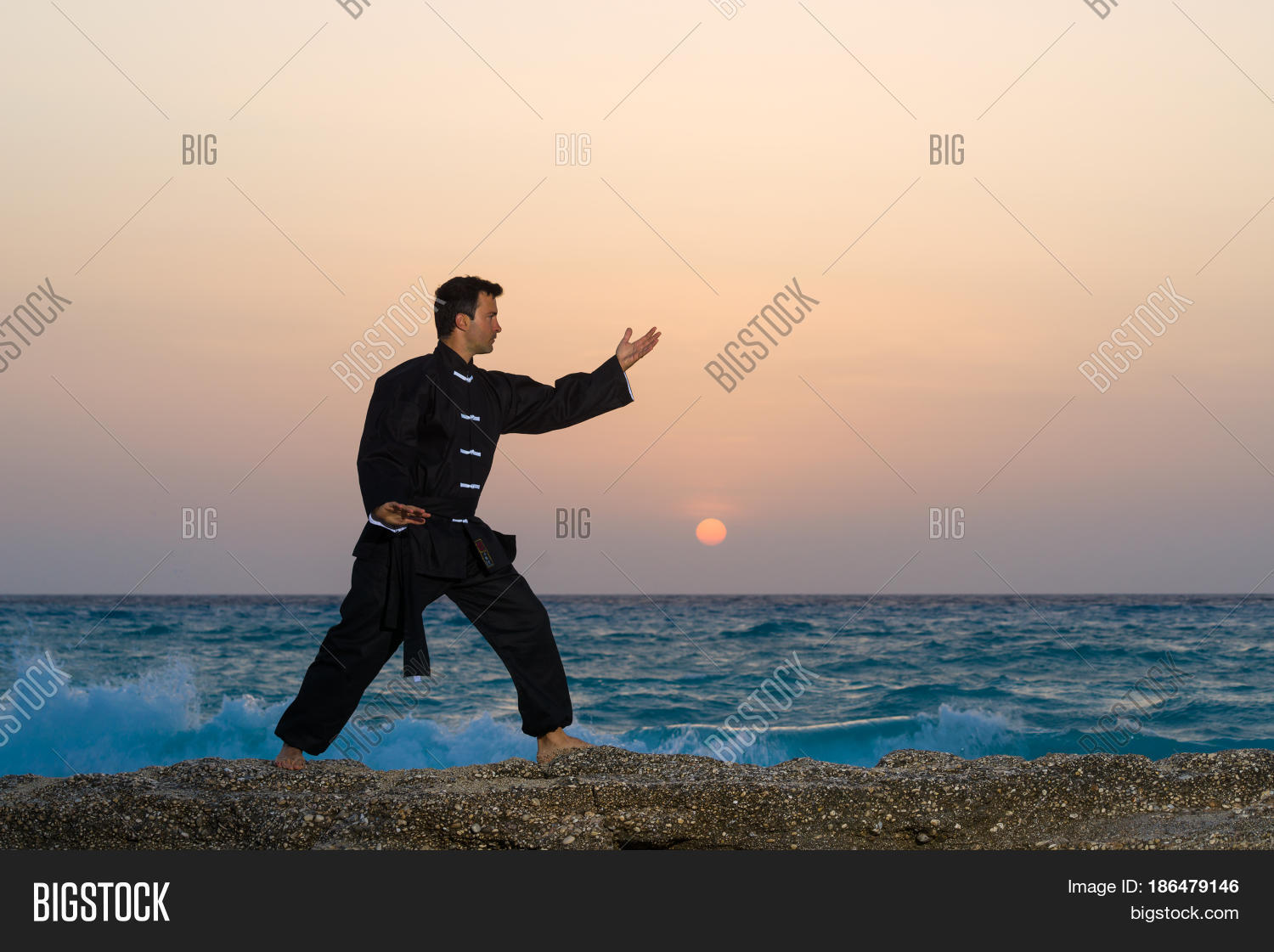 Man Performs Tai Chi Image & Photo (Free Trial) | Bigstock