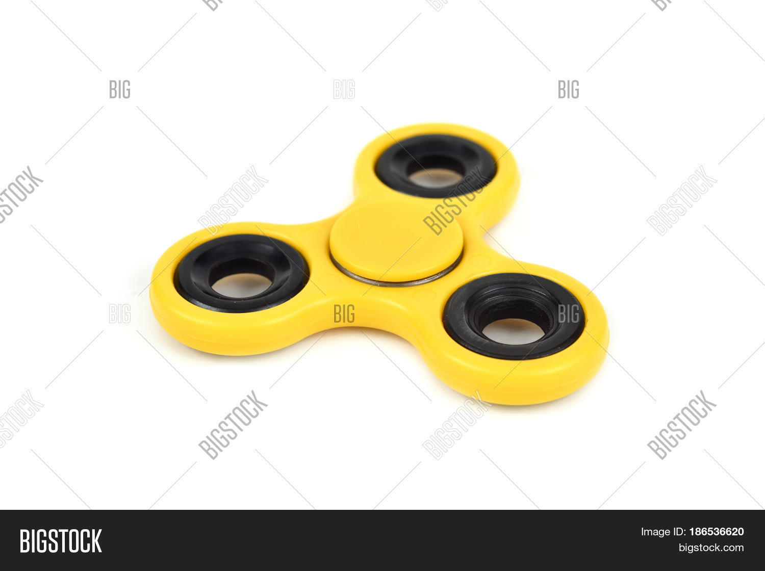 Yellow Fidget Spinner Image & Photo (Free Trial) | Bigstock