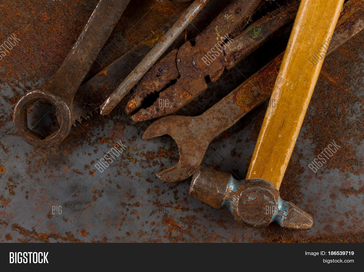 Old Rusty Tools Image & Photo (Free Trial) | Bigstock