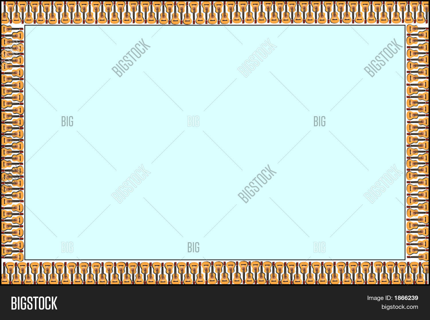 Guitar Borders Image & Photo (Free Trial) | Bigstock