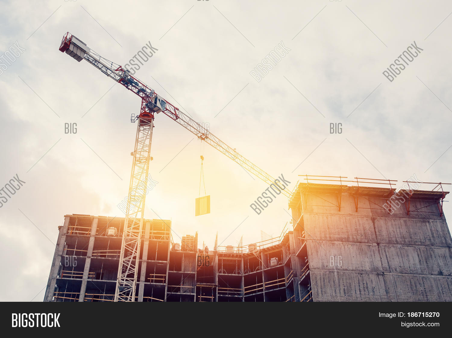 Big Construction Site Royalty Free Stock Photos Image