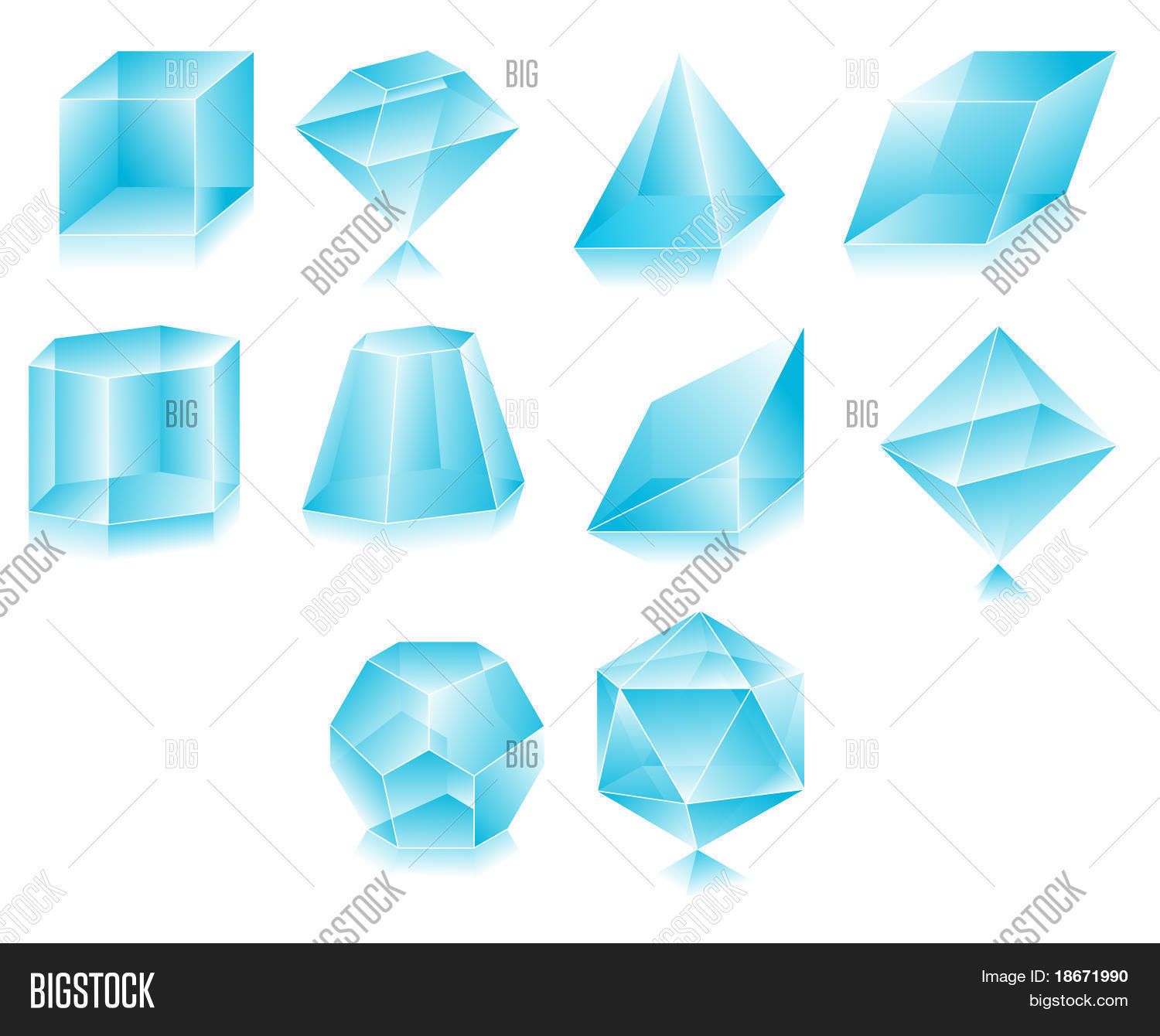 Blank Translucent 3d Vector & Photo (Free Trial) | Bigstock