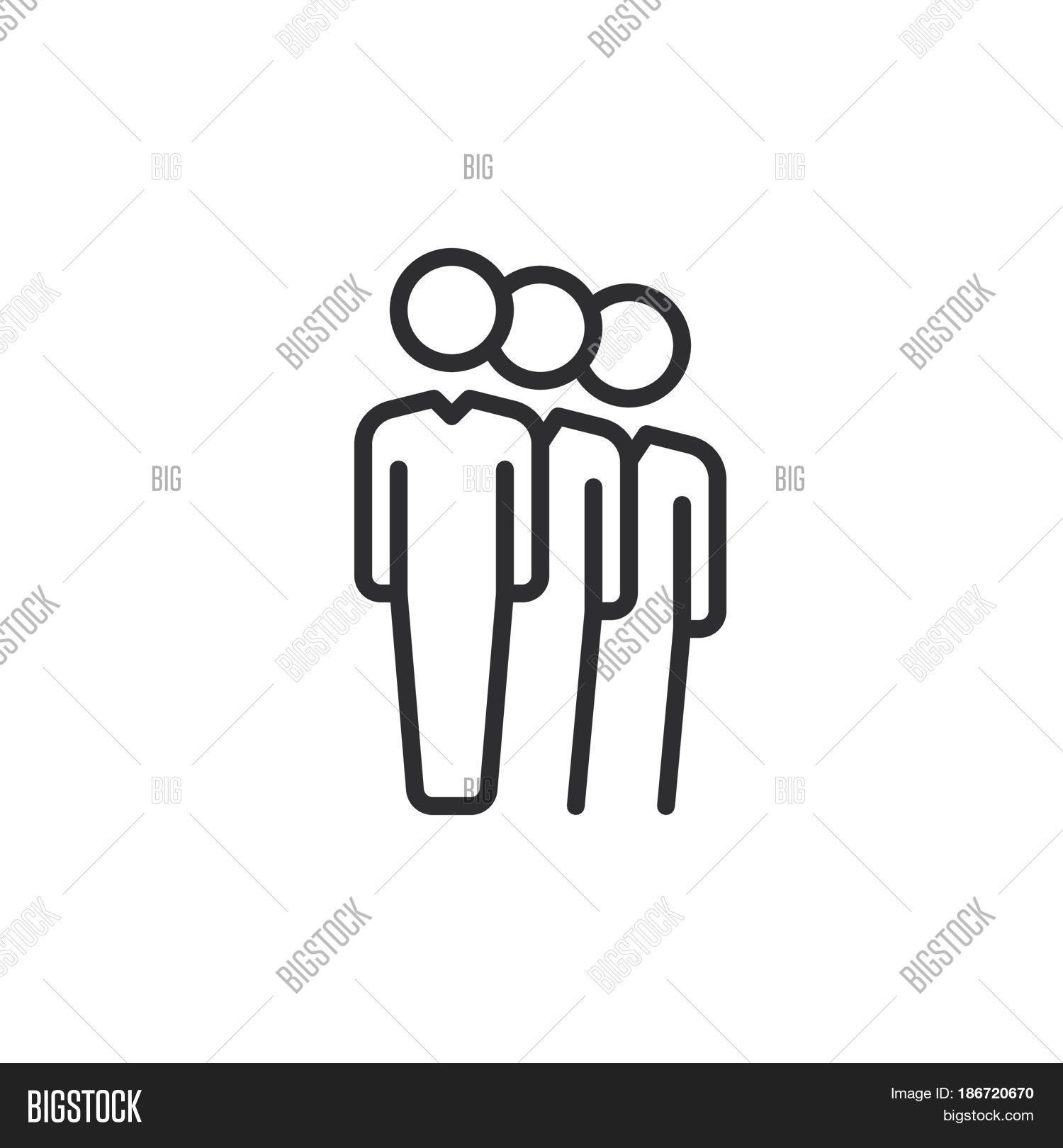 People Queue Line Vector & Photo (Free Trial) | Bigstock