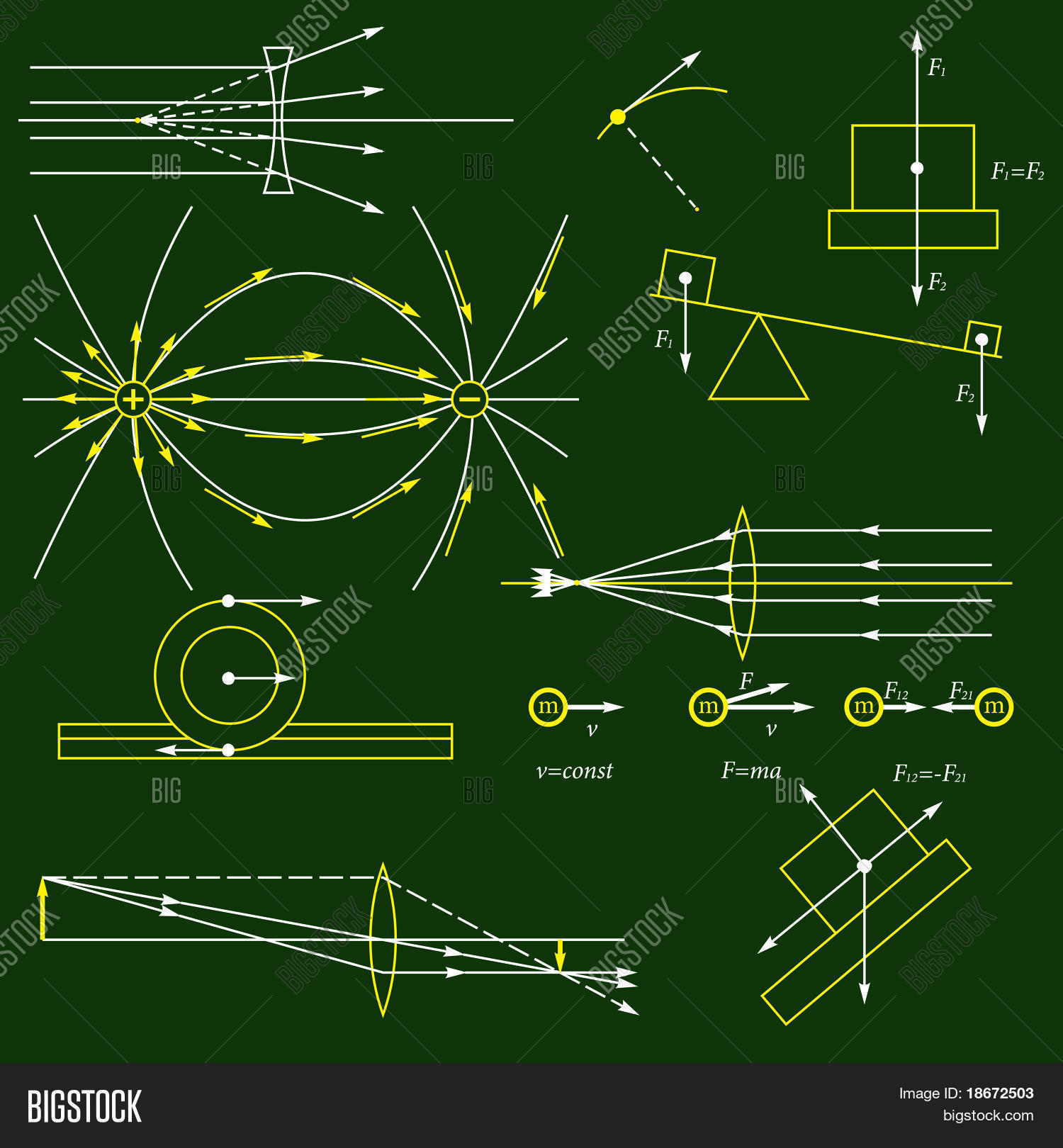 Physics Background Image & Photo (Free Trial) | Bigstock