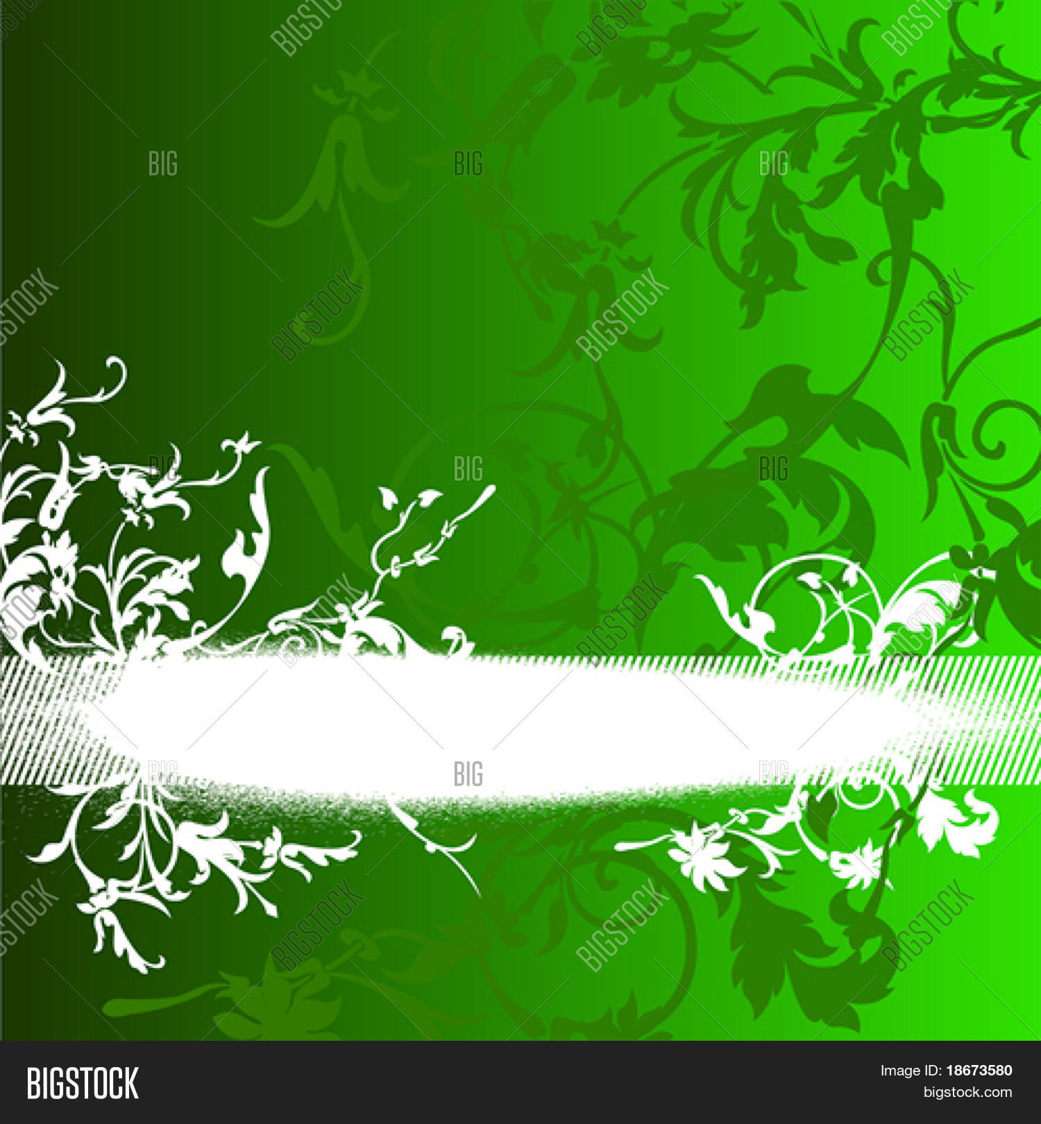 Green Ramp Flowers Vector & Photo (Free Trial) | Bigstock
