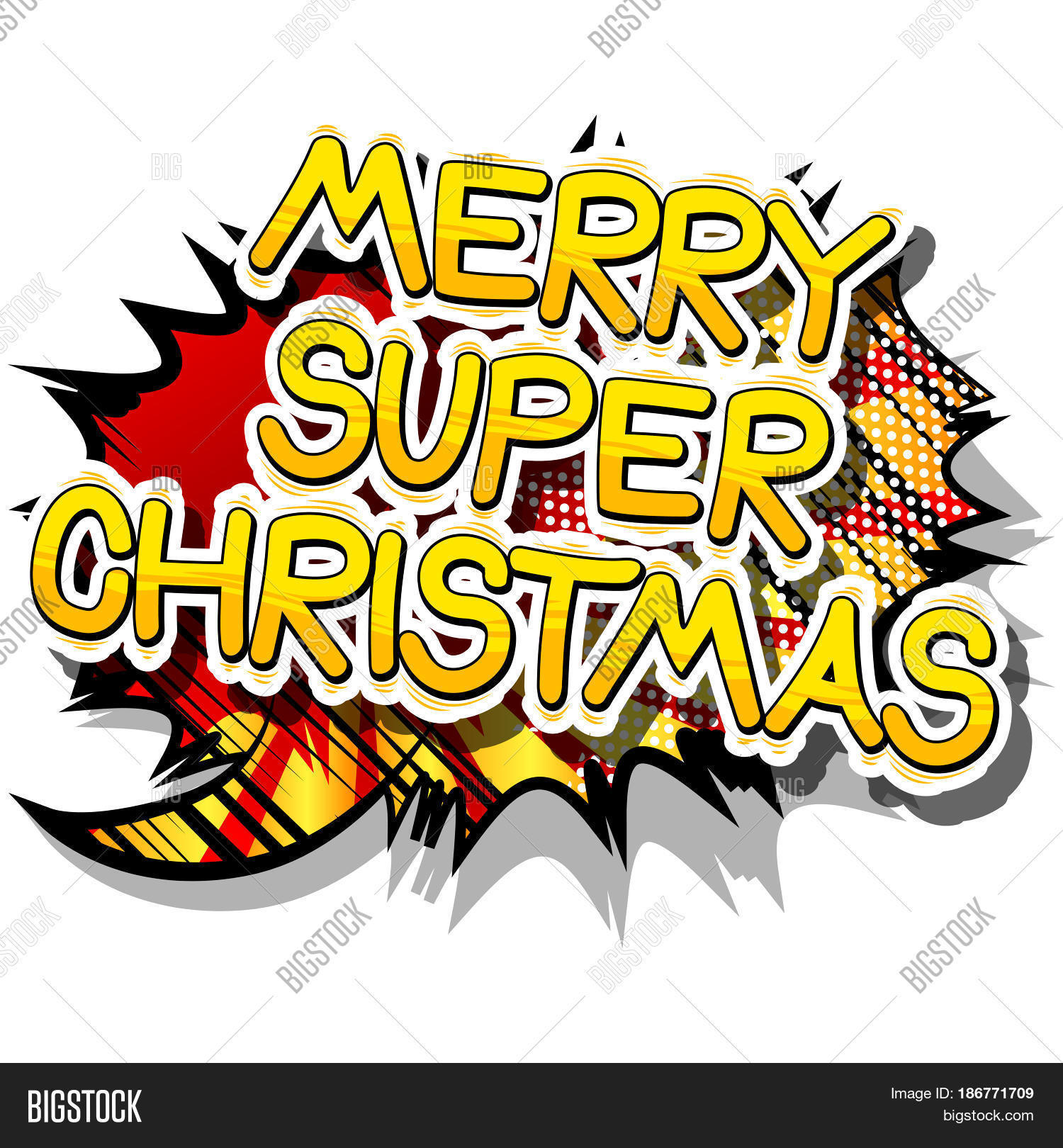 Merry Super Christmas Image & Photo (Free Trial) | Bigstock