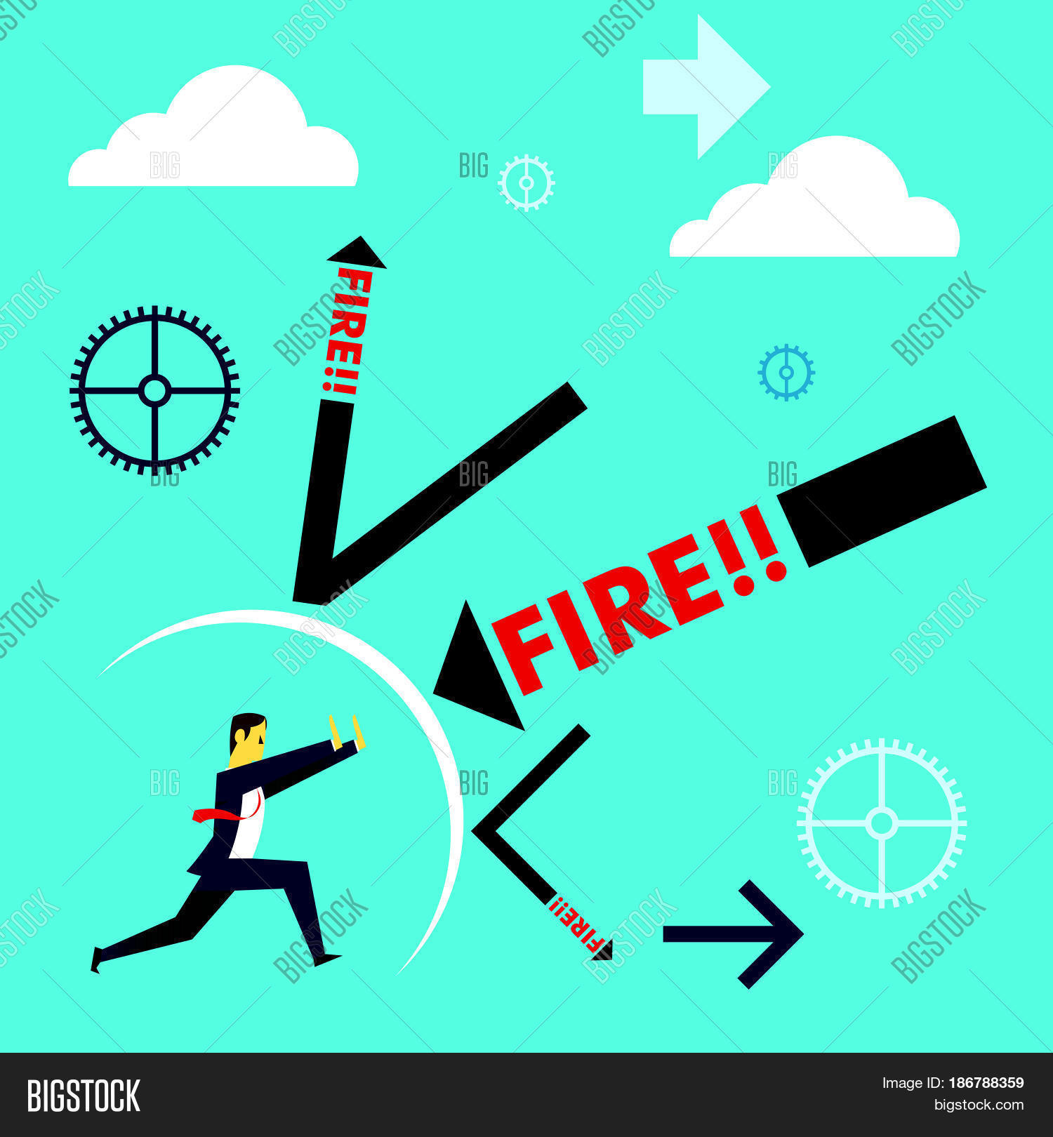 Standing Survive. Vector & Photo (Free Trial) | Bigstock