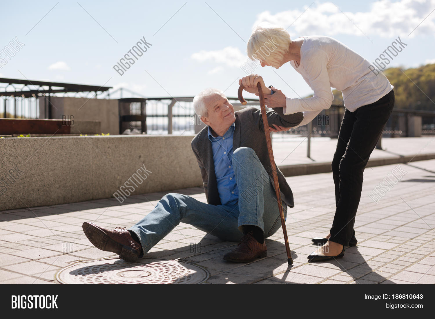 Respect Old Age. Shy Image & Photo (Free Trial) | Bigstock