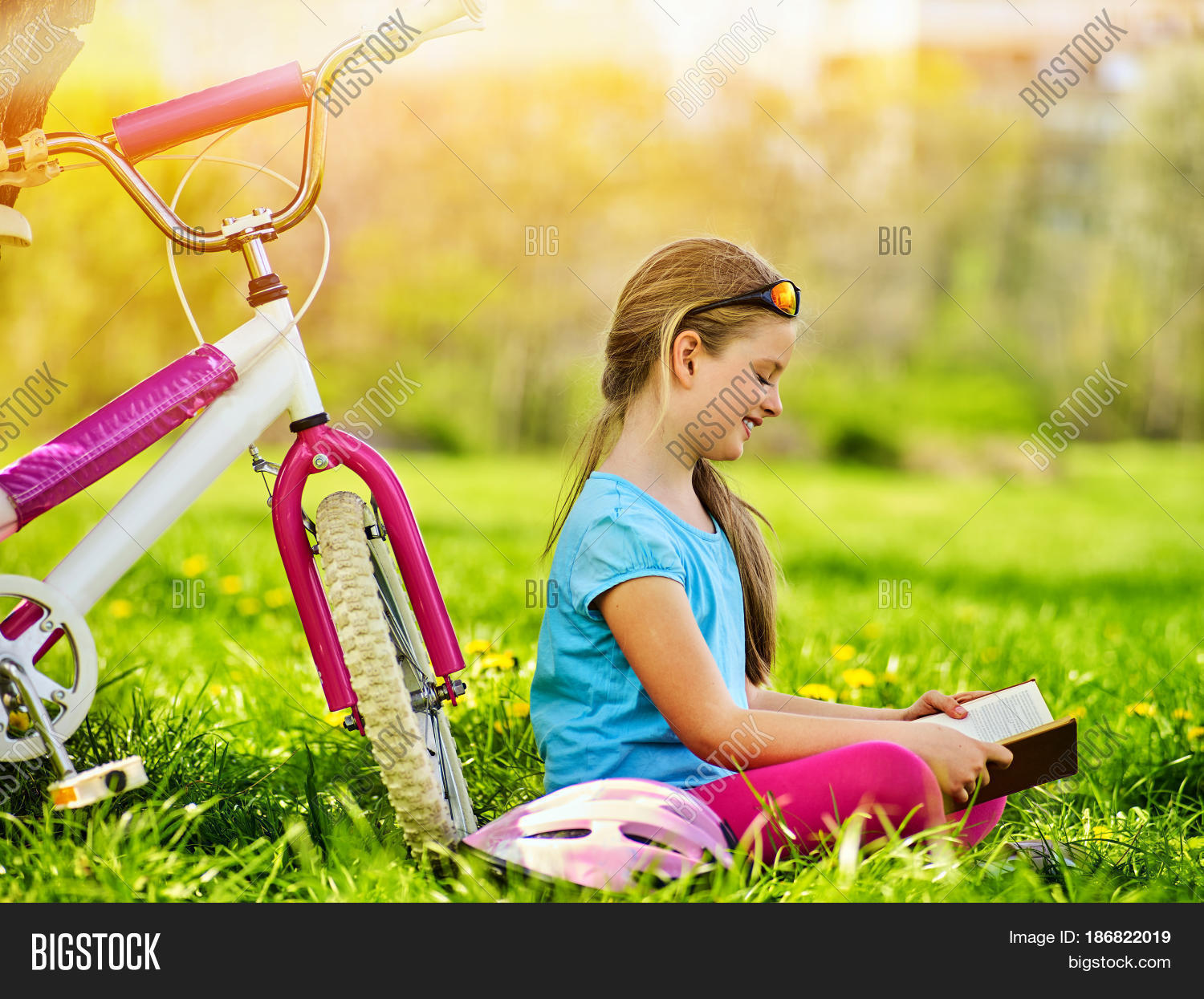 Bikes Cycling Kid Girl Image & Photo (Free Trial) | Bigstock