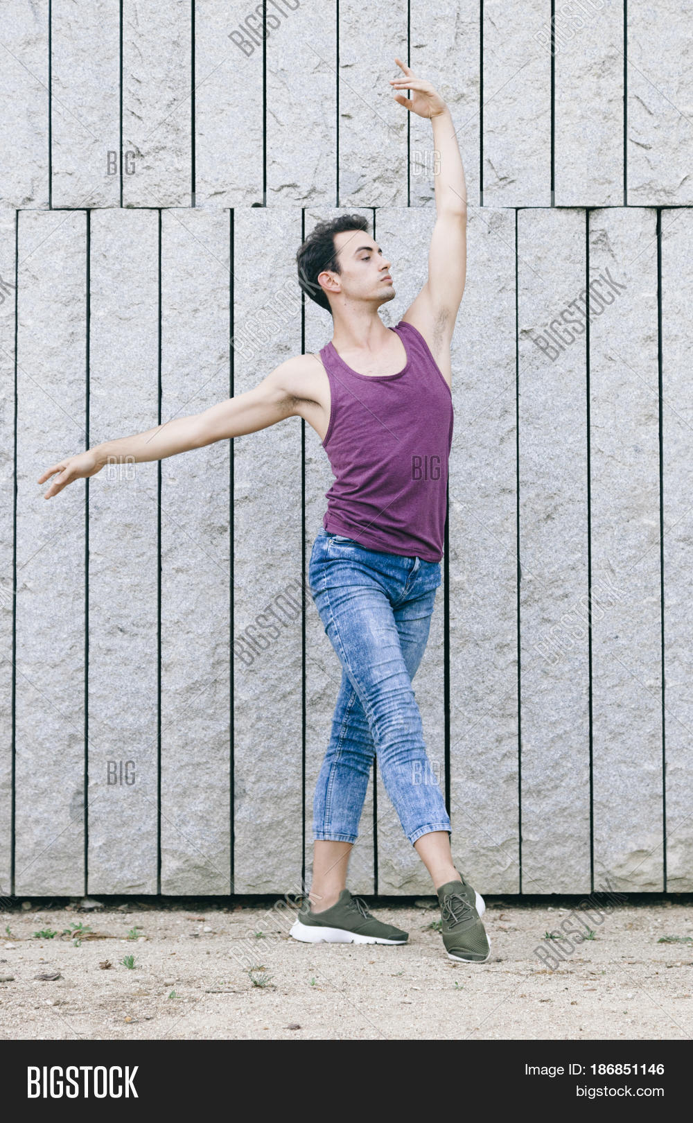Young Male Dancer On Image & Photo (Free Trial) | Bigstock