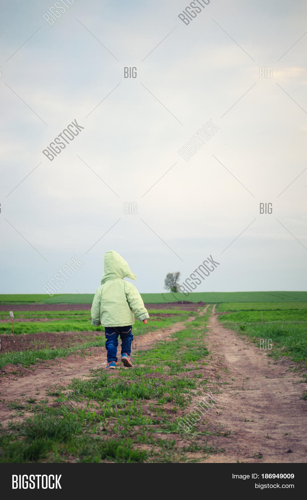 Little Child Standing Image & Photo (Free Trial) | Bigstock