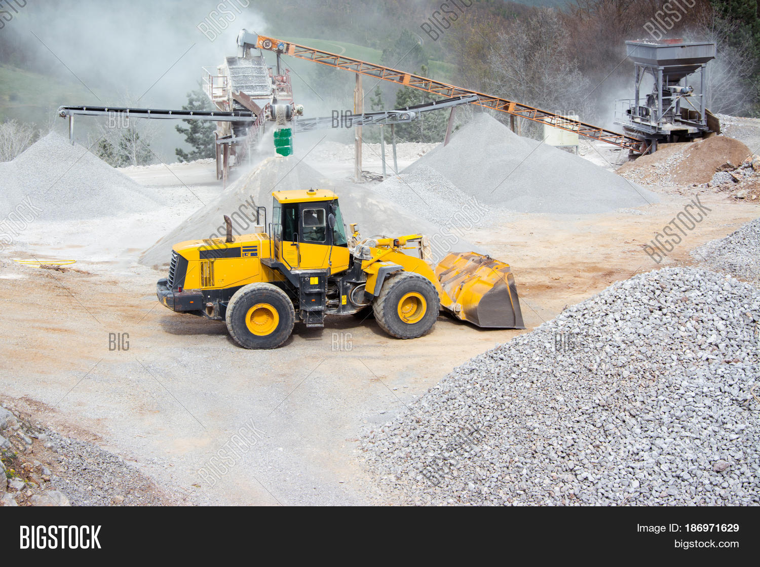 Quarry Aggregate Heavy Image & Photo (Free Trial) | Bigstock