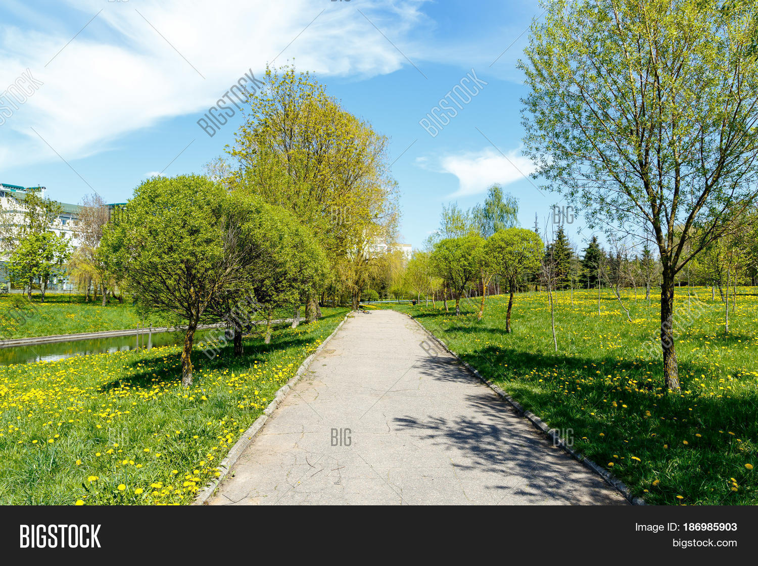 Beautiful Green Park Image & Photo (Free Trial) | Bigstock