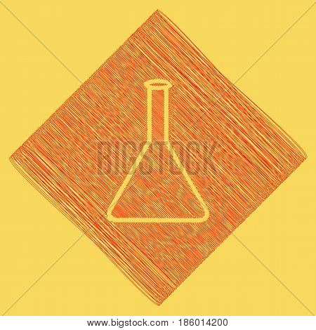 Conical Flask Sign. Vector & Photo (Free Trial) | Bigstock
