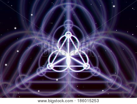 Magic Triangle Symbol Vector & Photo (Free Trial) | Bigstock